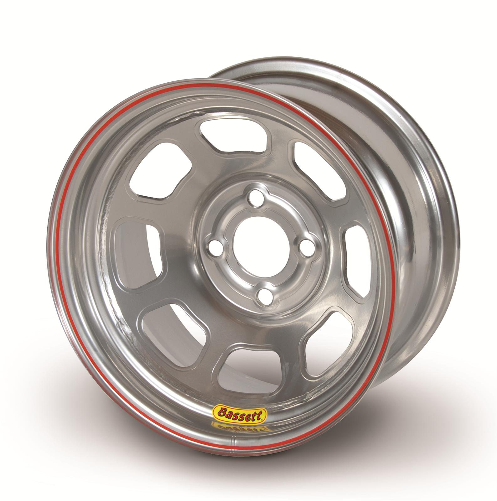 Bassett Racing D-Hole Lightweight Silver Powdercoated Wheels 37SP2S - Free Shipping on Orders ...