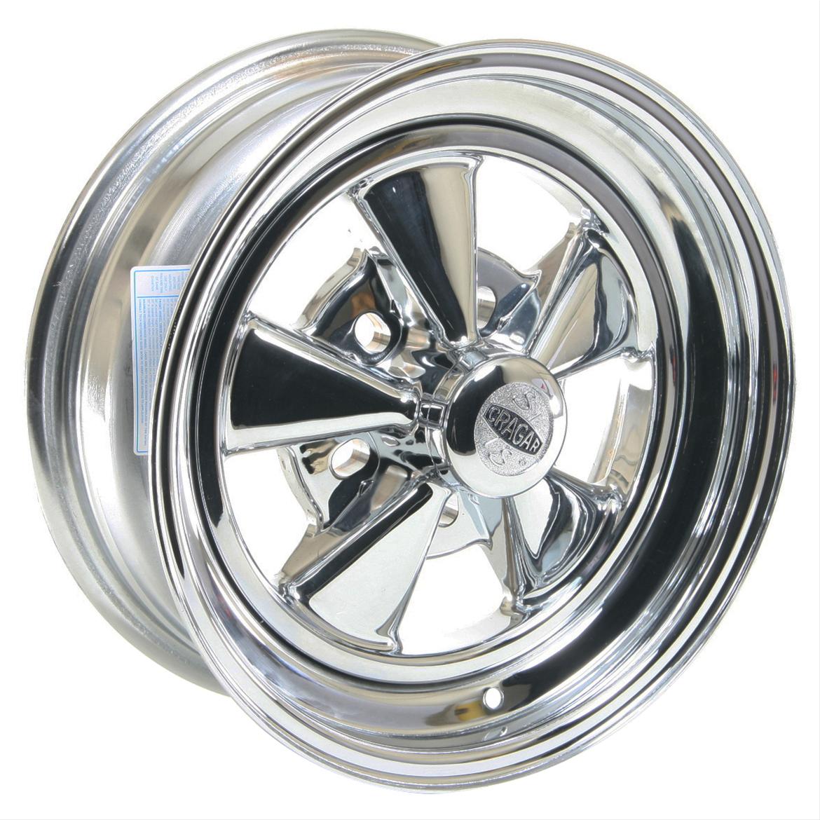 Cragar 1526189402B Cragar 08/61 S/S Super Sport Chrome Wheels | Summit ...