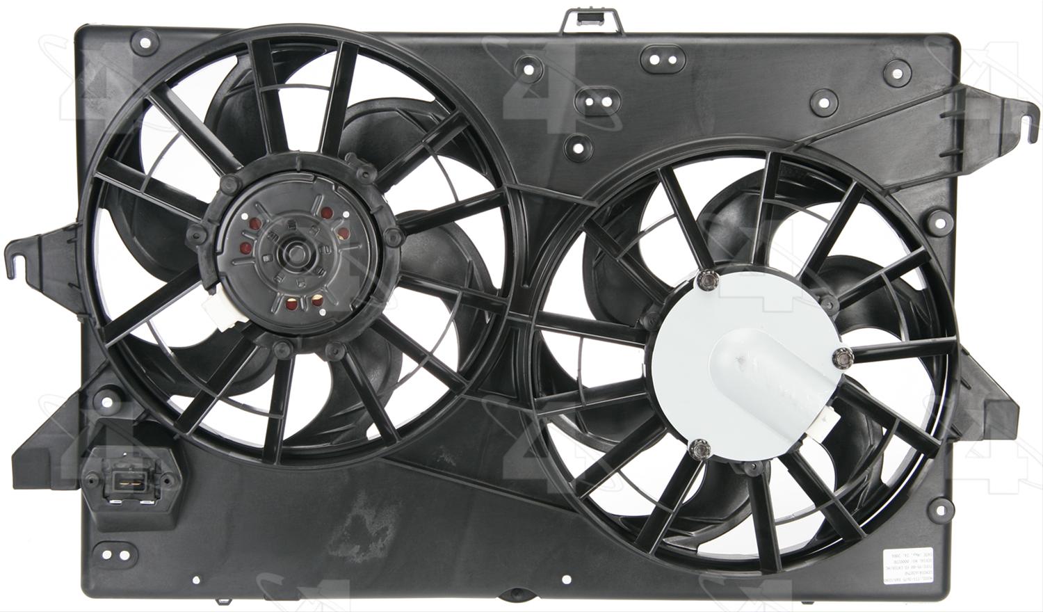 Four Seasons 75282 Four Seasons Radiator and Condenser Fan Motor ...