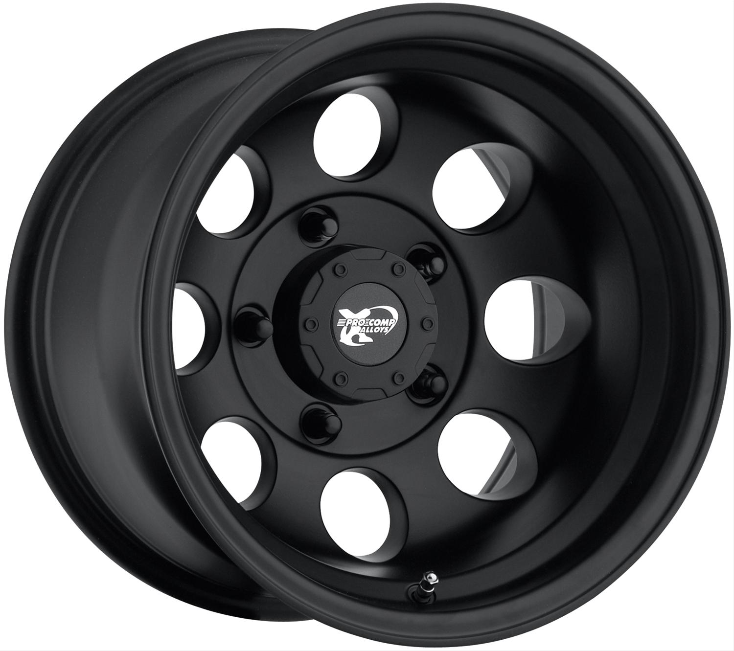 Pro Comp Wheels 7069-5165 Pro Comp Xtreme Alloys Series 7069 Flat Black ...