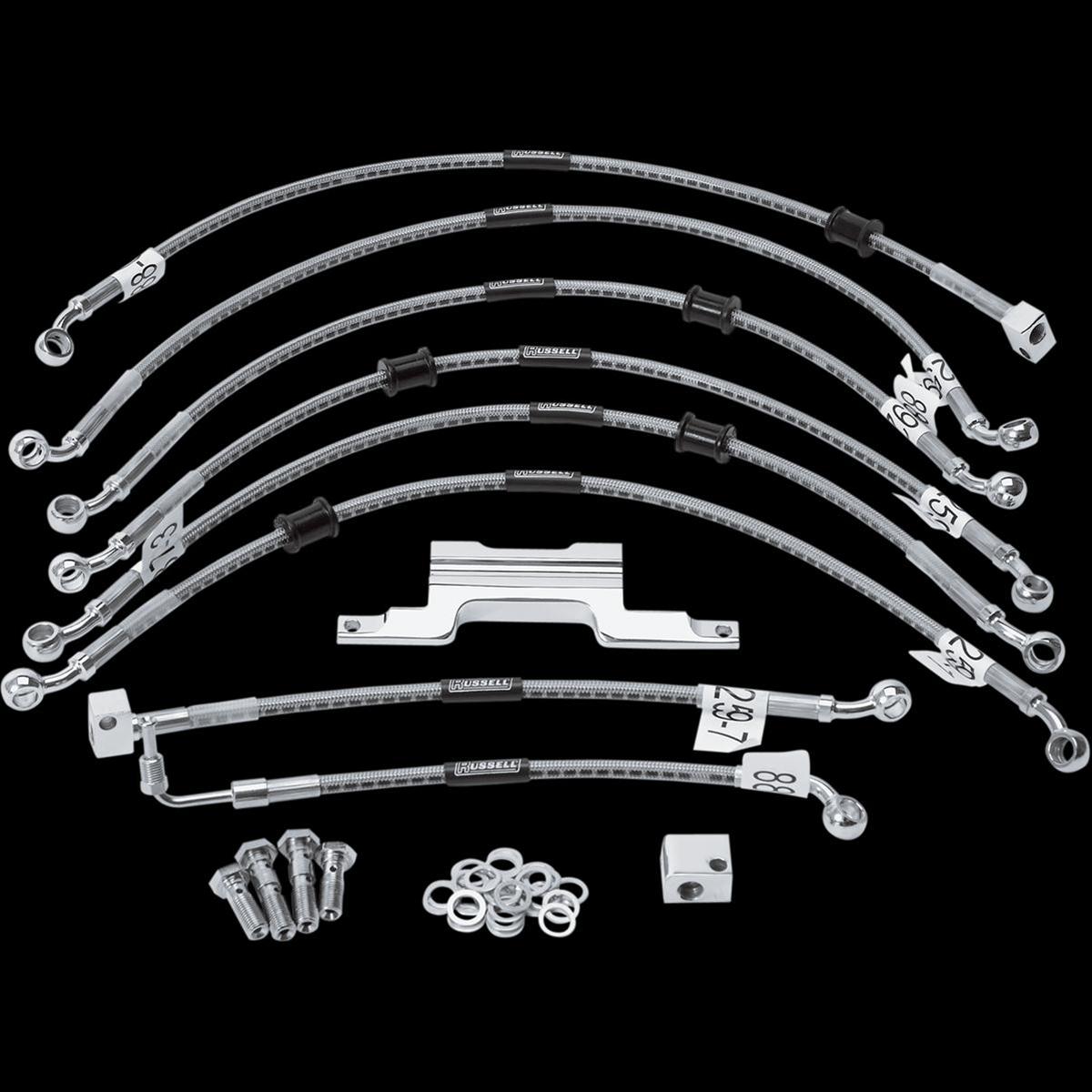 Russell Performance R09538 Russell Cycleflex Brake Hoses | Summit Racing