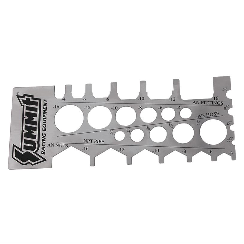 Summit Racing SUM-220001 Summit Racing Equipment® Auto Plumbing Gauges ...