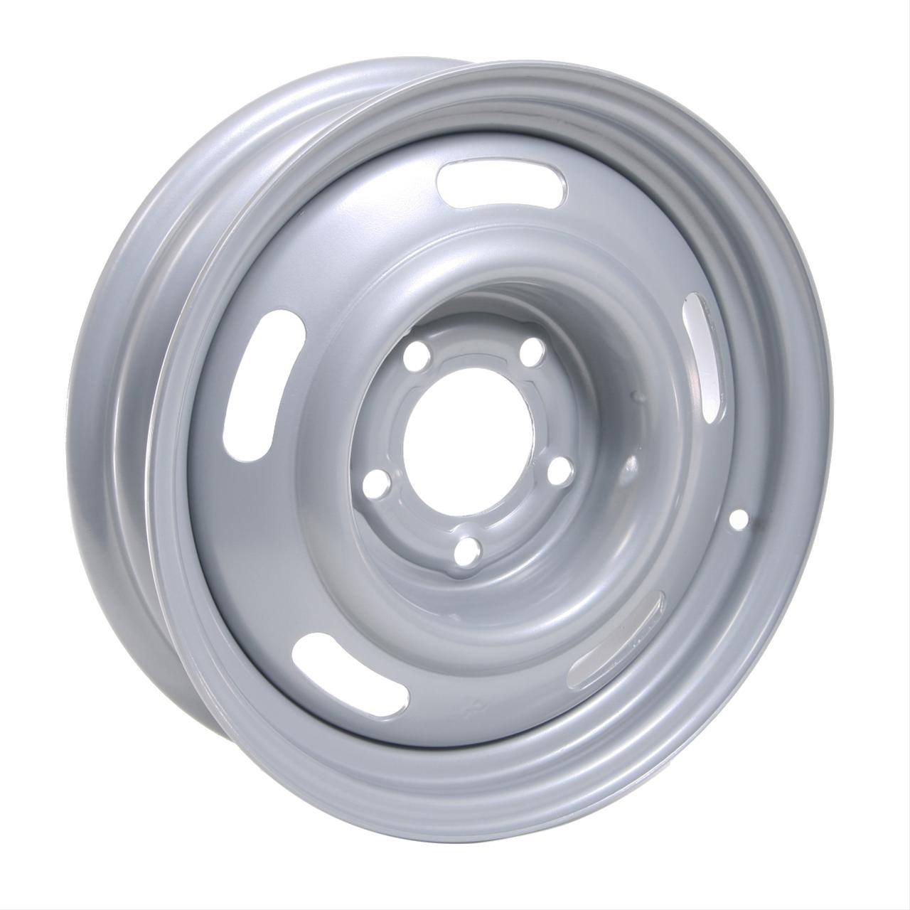 Vision Wheel 55-5461 Vision American Muscle 55 Rally Series Silver ...
