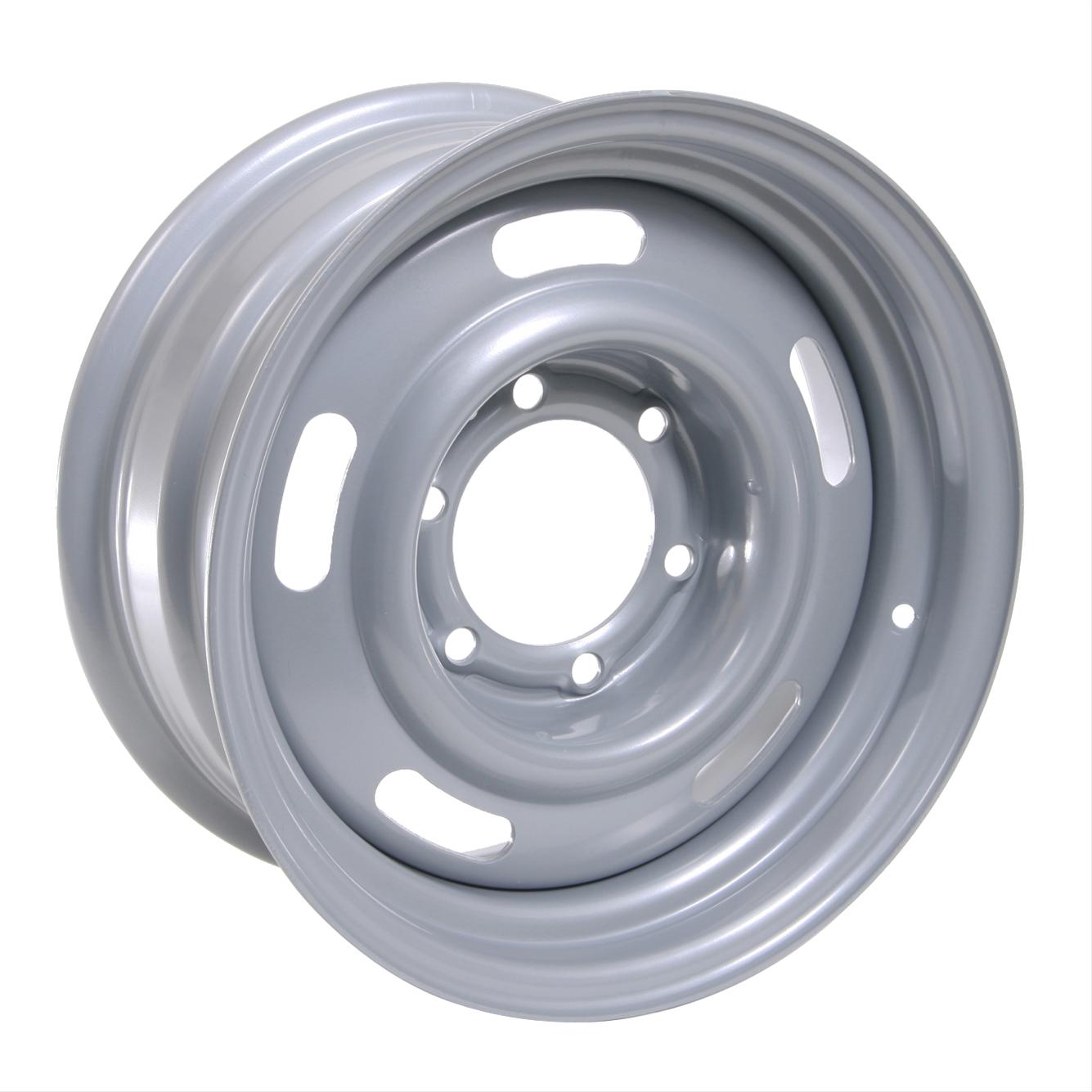 Vision Wheel 55-5783 Vision American Muscle 55 Rally Series Silver ...