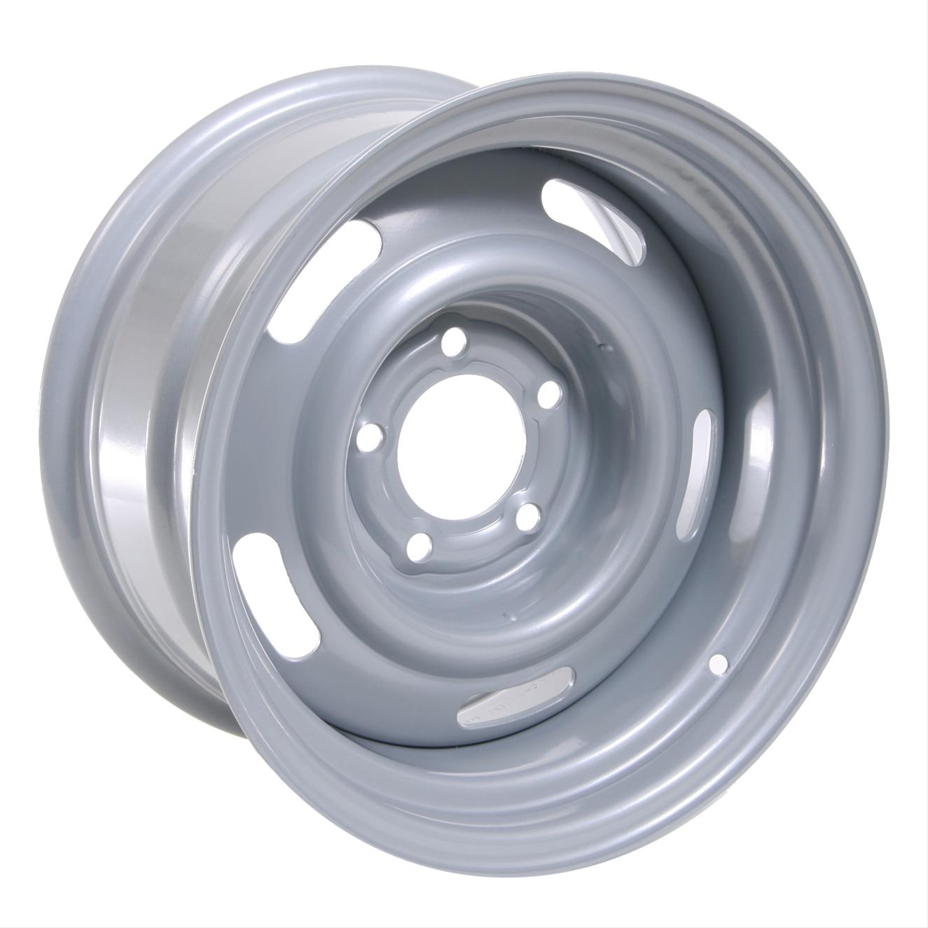 Vision Wheel 55-5873 Vision American Muscle 55 Rally Series Silver ...