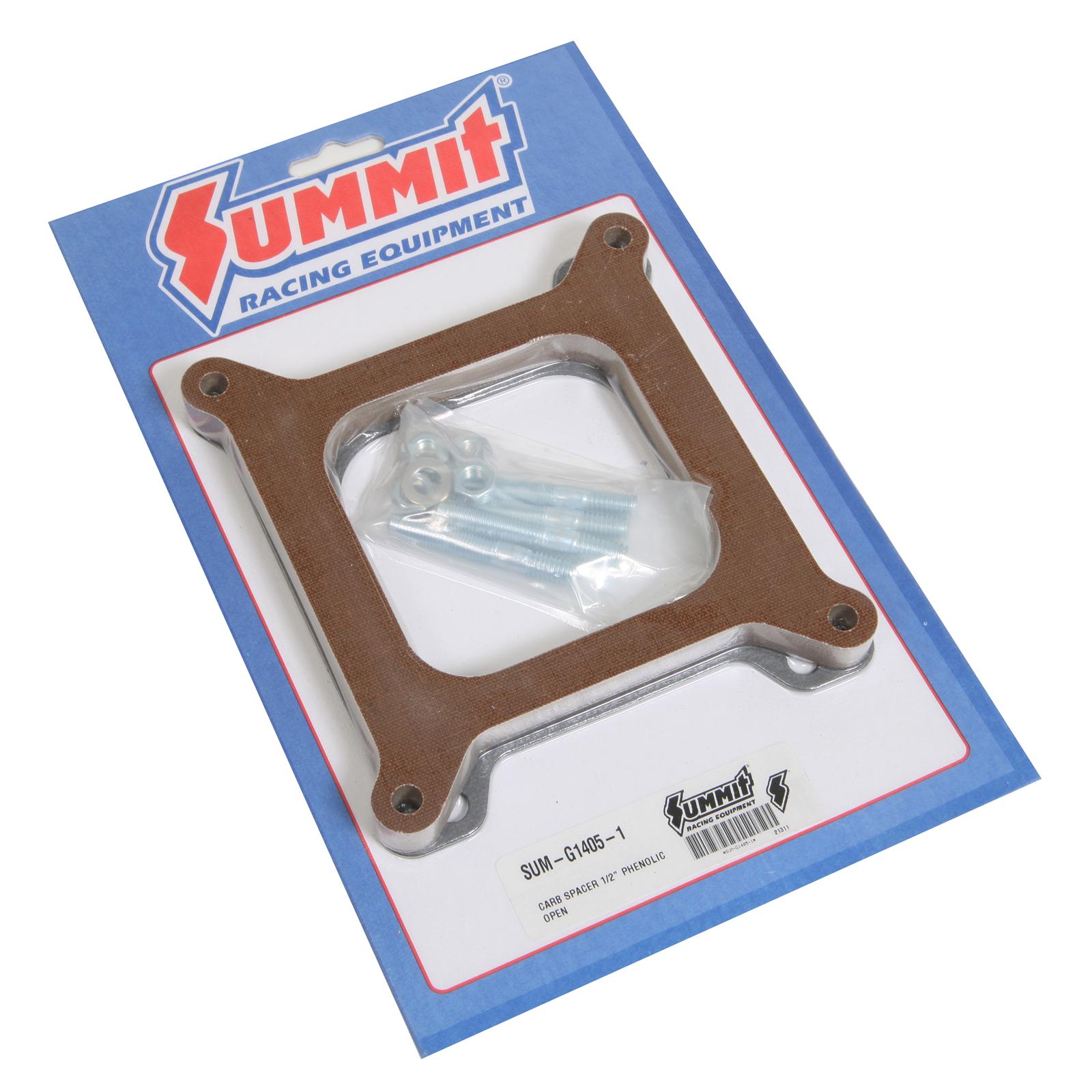 Summit Racing SUM-G1405-1 Summit Racing™ Carburetor Spacers | Summit Racing