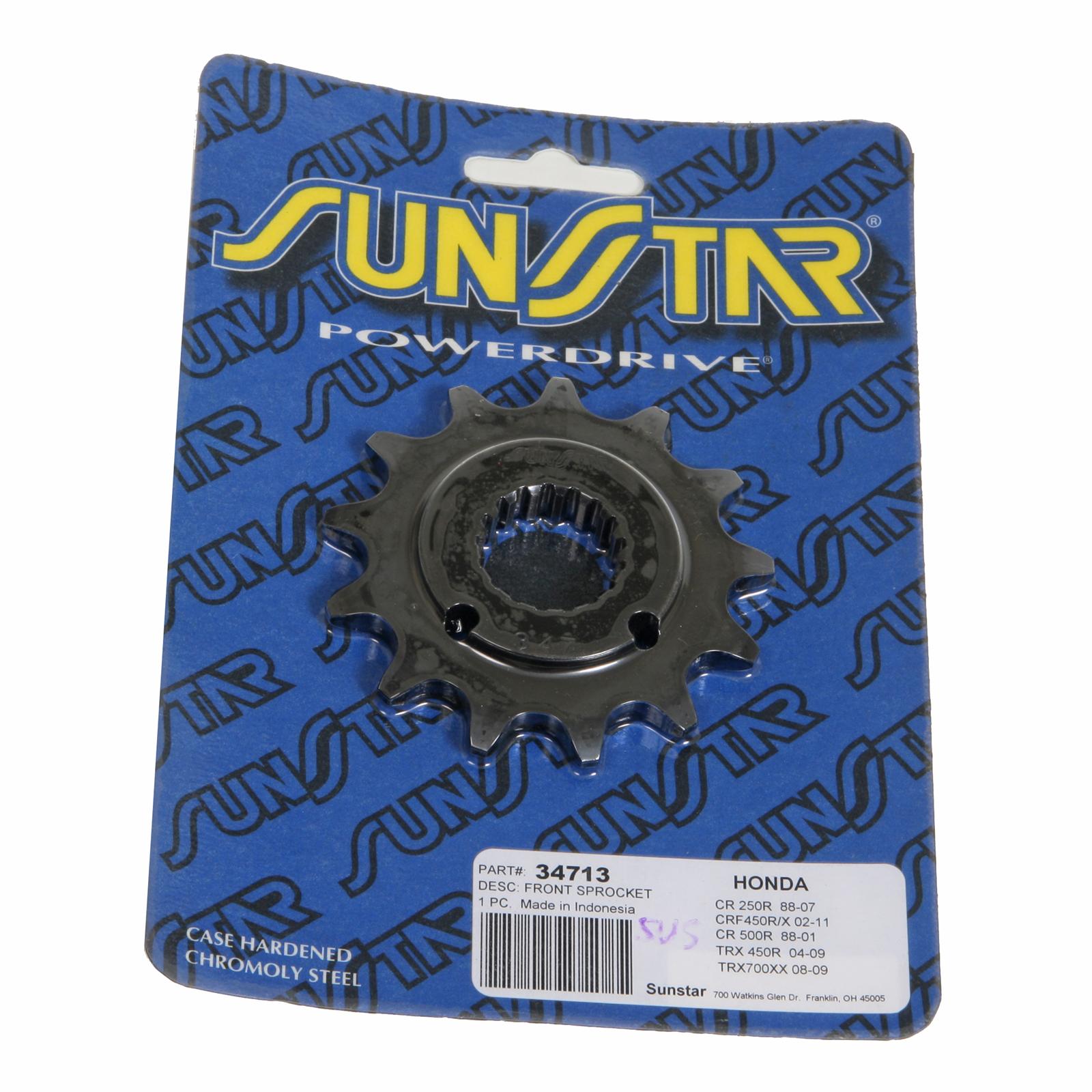 Sunstar Sprockets 34713 Sunstar Powerdrive Countershaft Sprockets ...