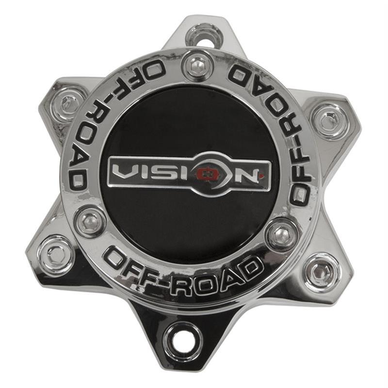 Vision Wheel C394PL-6V Vision Wheel Center Caps | Summit Racing