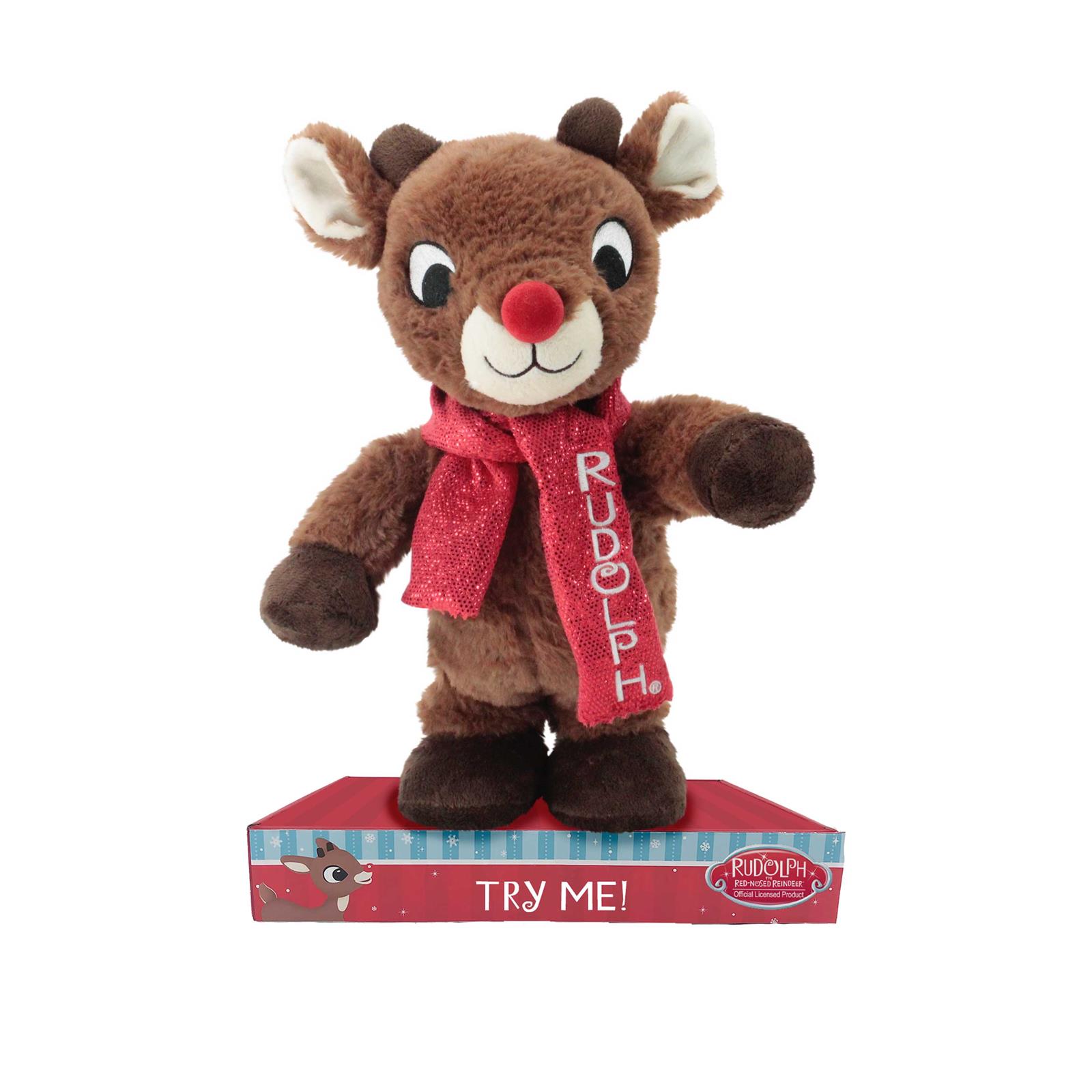 Summit Gifts PLX02017750 Animated, Singing and Dancing Rudolph Toy ...