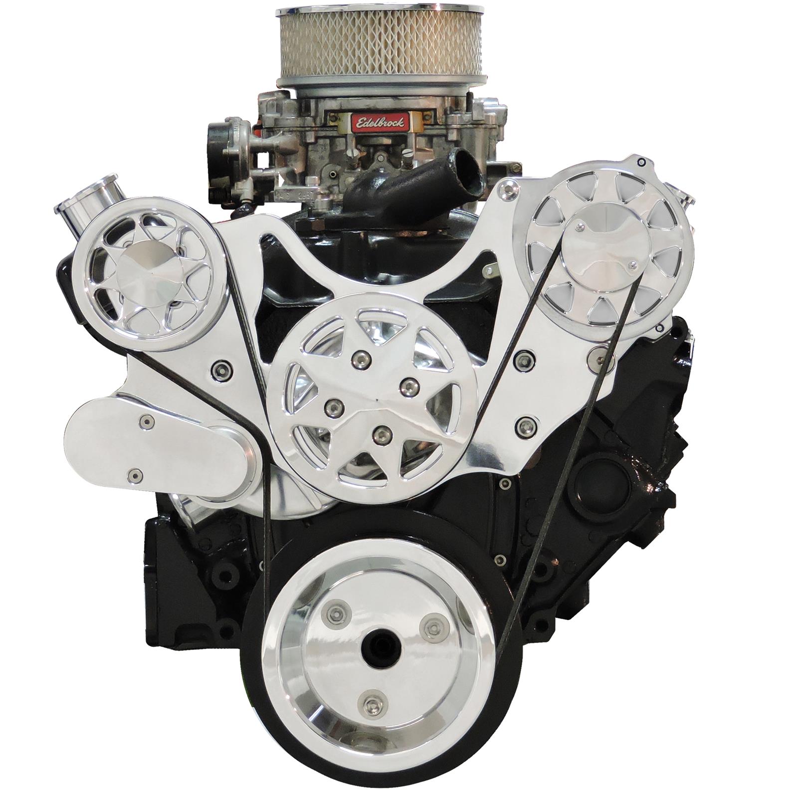 All American Billet FDS-SBC-104 All American Billet Serpentine Kits ...