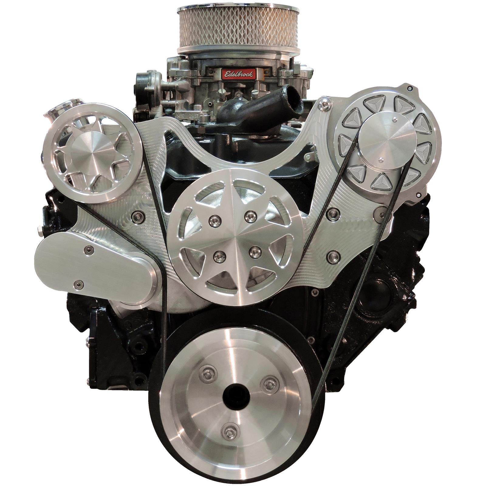 All American Billet FDS-SBC-304 All American Billet Serpentine Kits ...