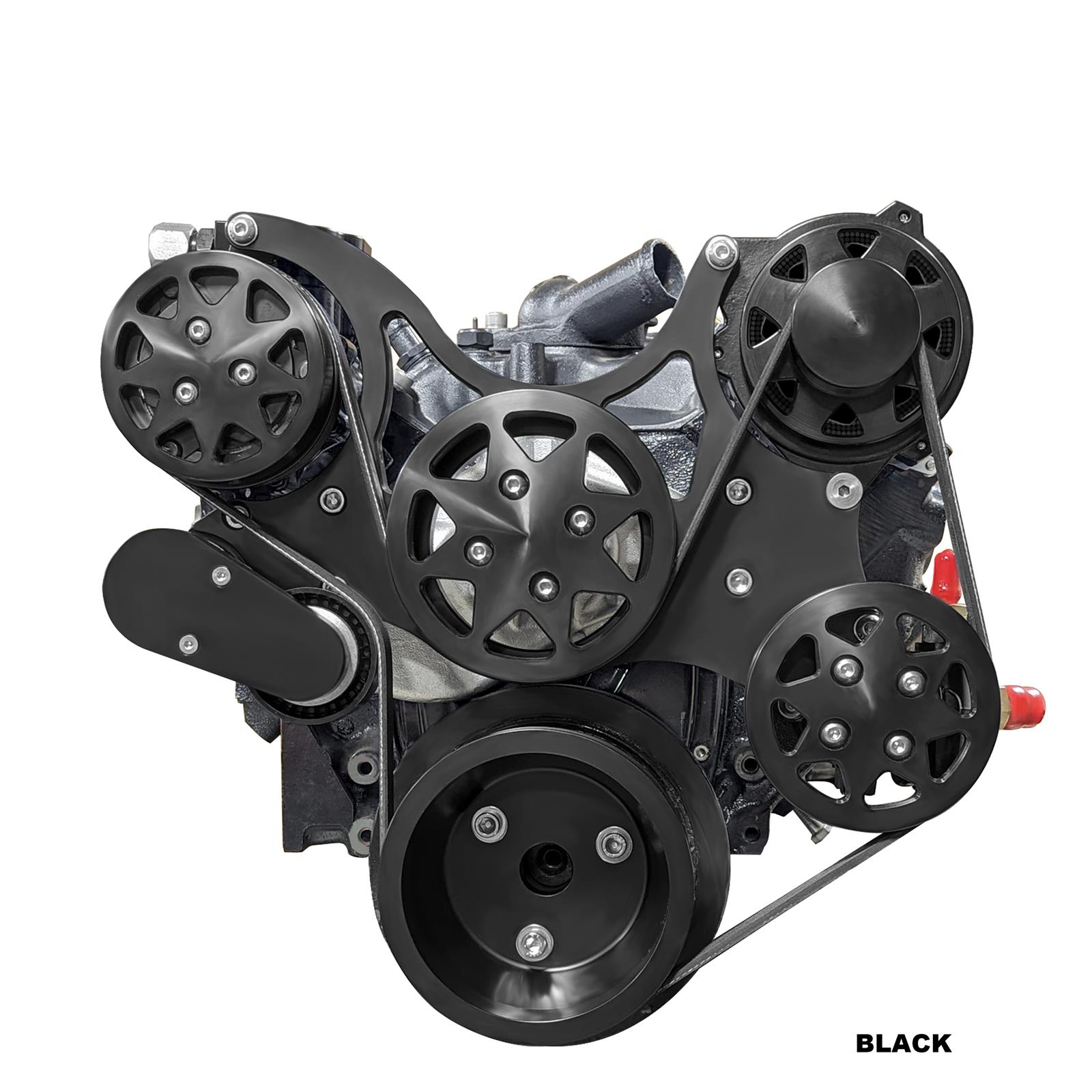 All American Billet FDS-SBC-701 All American Billet Serpentine Kits ...