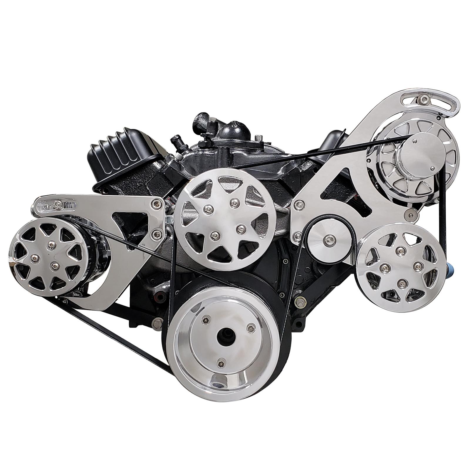 All American Billet SCK-SBC-101 All American Billet Serpentine Kits ...