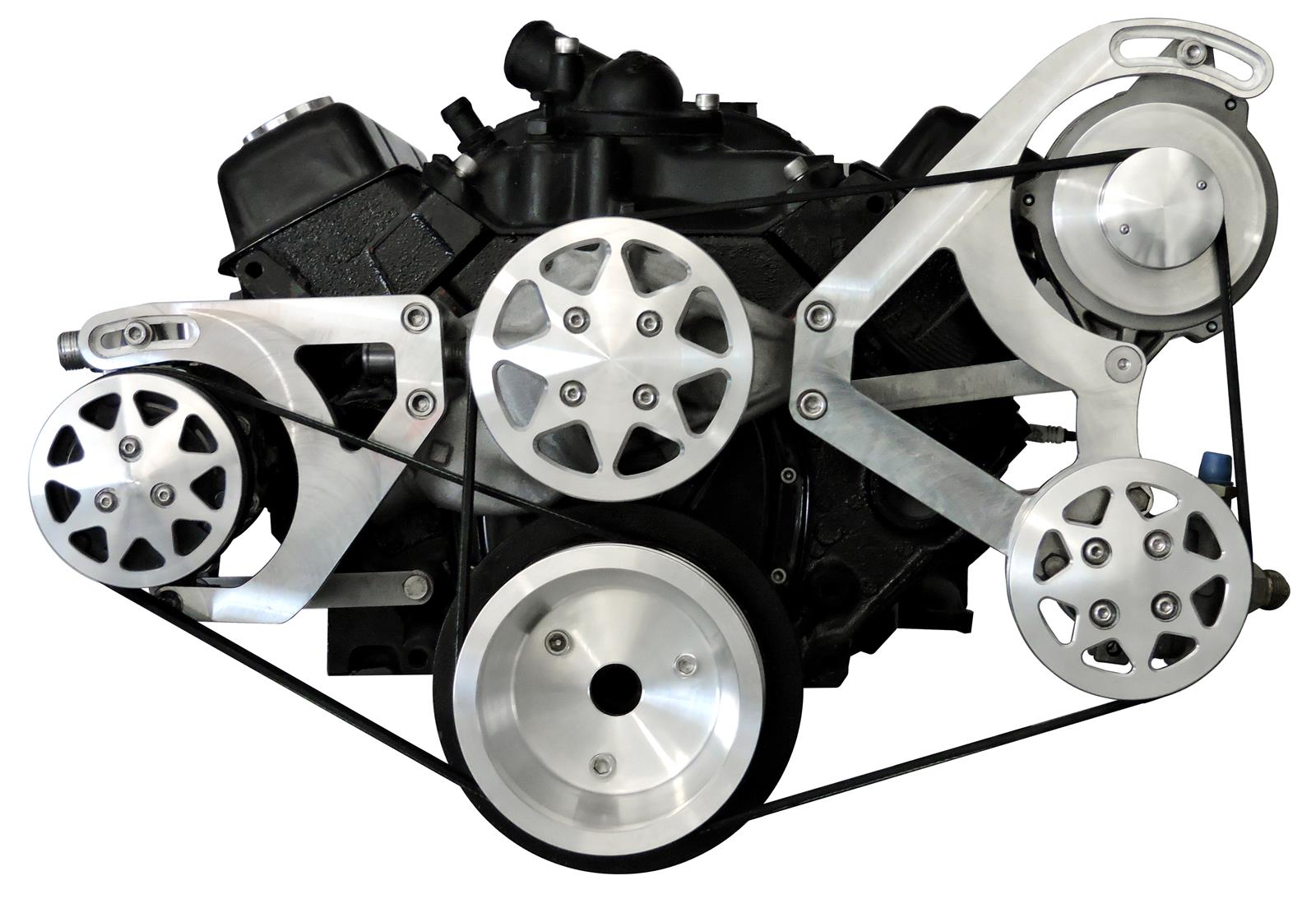 All American Billet SCK-SBC-301A All American Billet Serpentine Kits ...