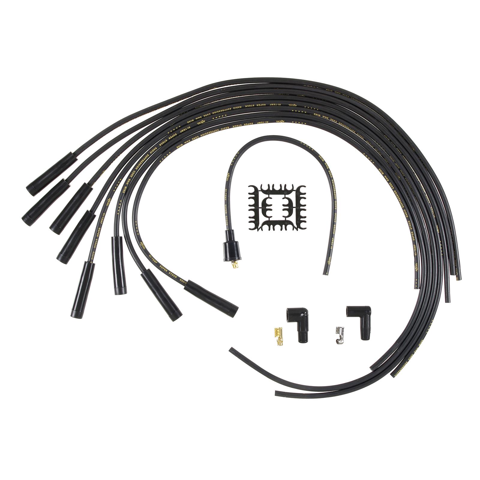 Accel 4040K ACCEL SuperStock 4000 Series Spark Plug Wire Sets | Summit ...