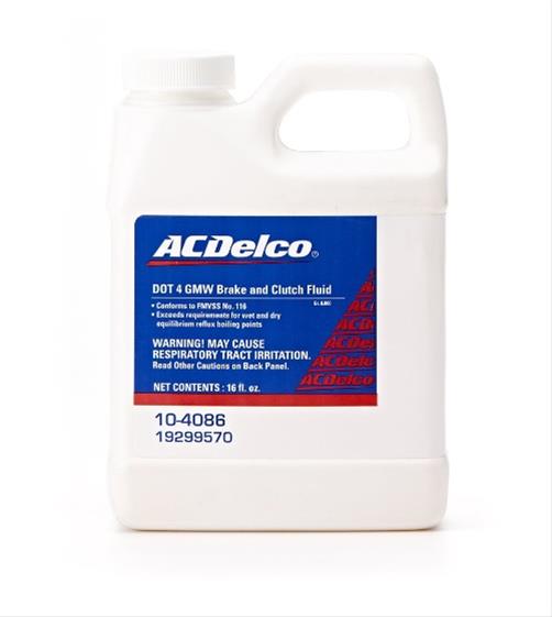 ACDelco 19299570 ACDelco DOT 4 GMW Brake and Clutch Fluid | Summit Racing