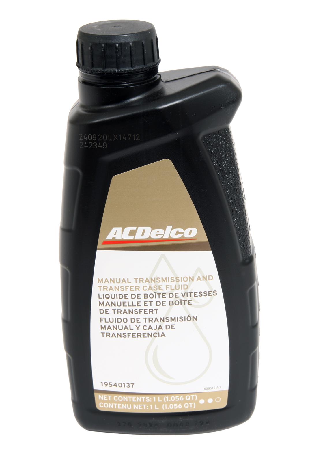 ACDelco 19540137 ACDelco GM Genuine Parts Transfer Case Fluid | Summit ...