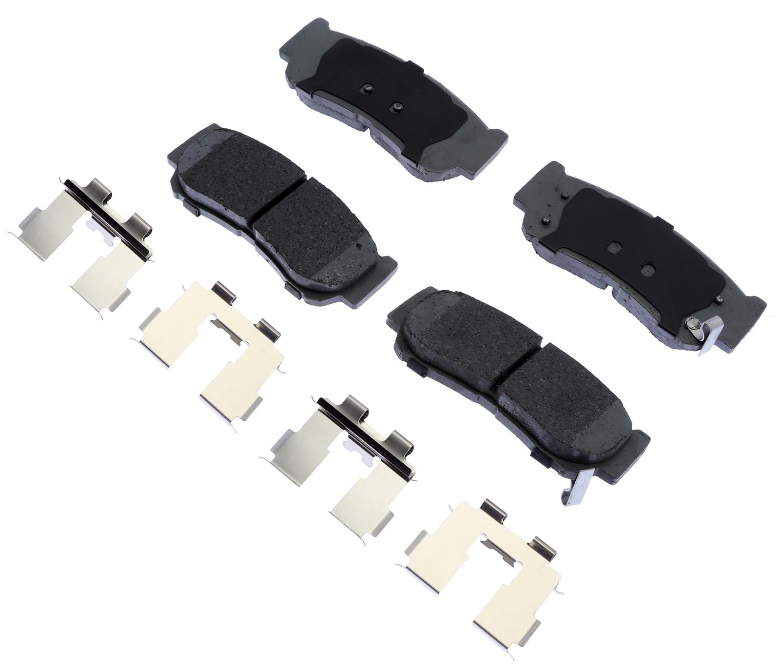 ACDelco 19422328 ACDelco Silver Brake Pads | Summit Racing