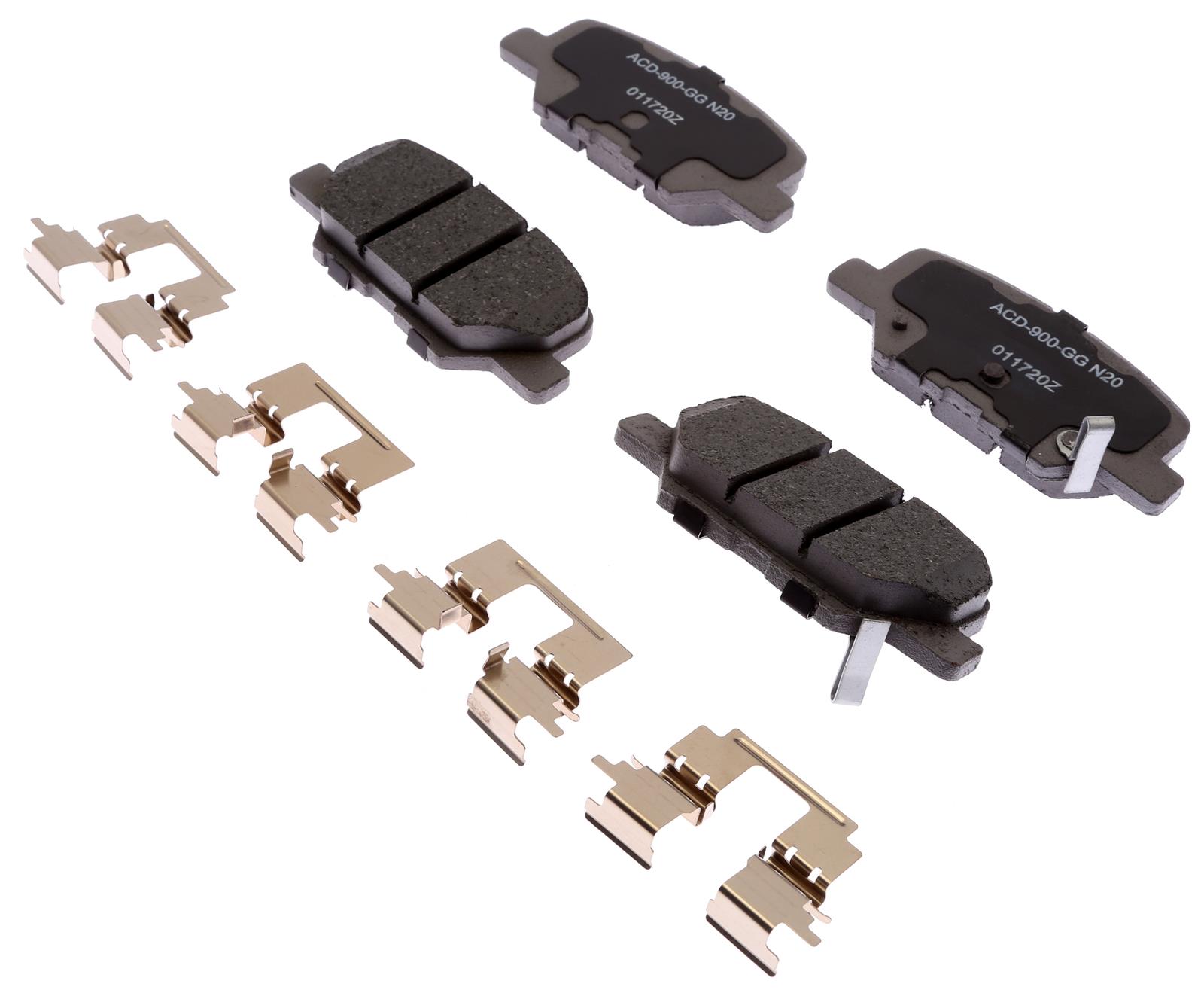 ACDelco 19391171 ACDelco Silver Brake Pads | Summit Racing