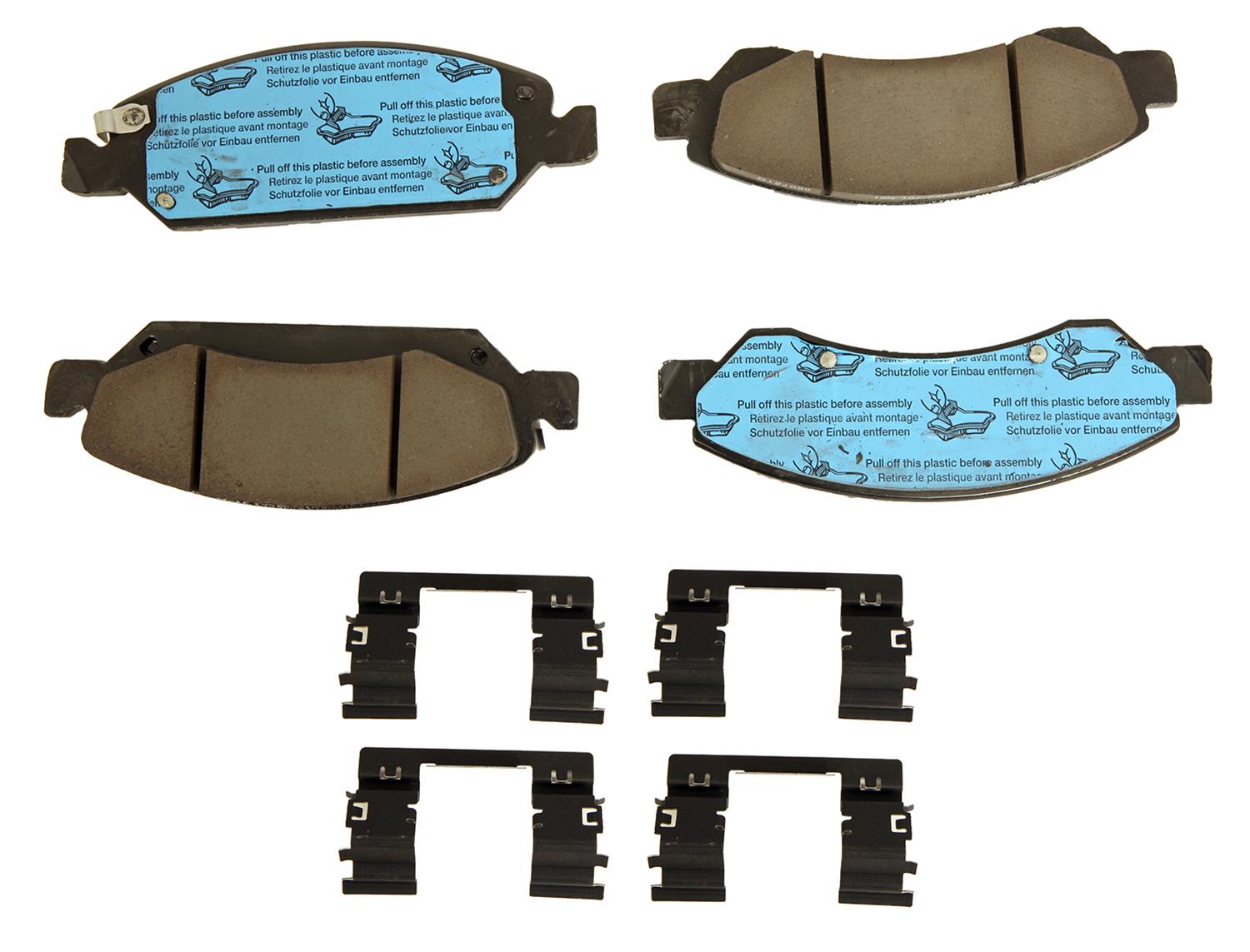 ACDelco 19428005 ACDelco Gold Ceramic Brake Pads | Summit Racing