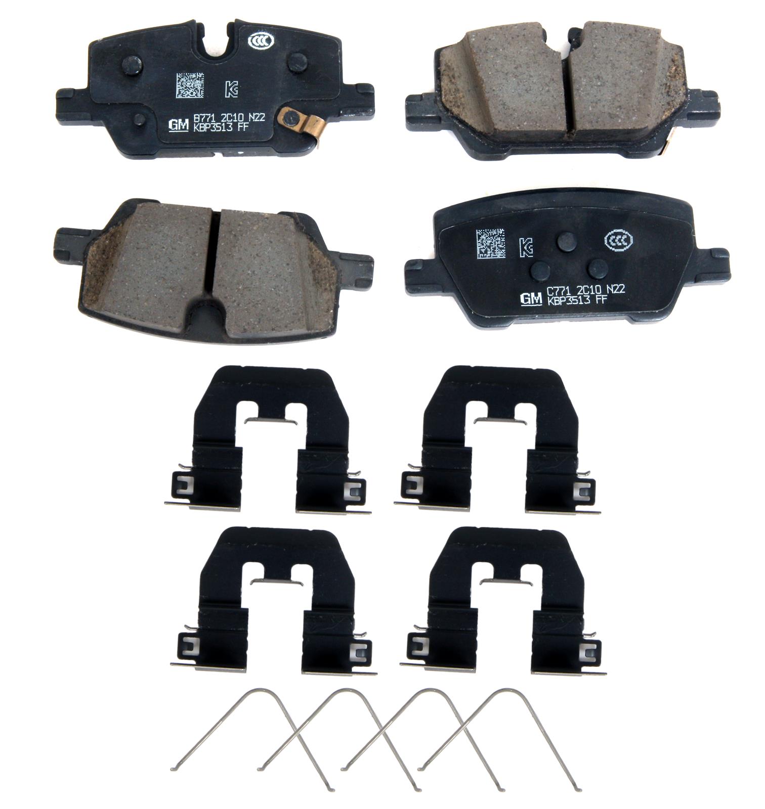 ACDelco 42782666 ACDelco GM Genuine Parts Disc Brake Pads | Summit Racing