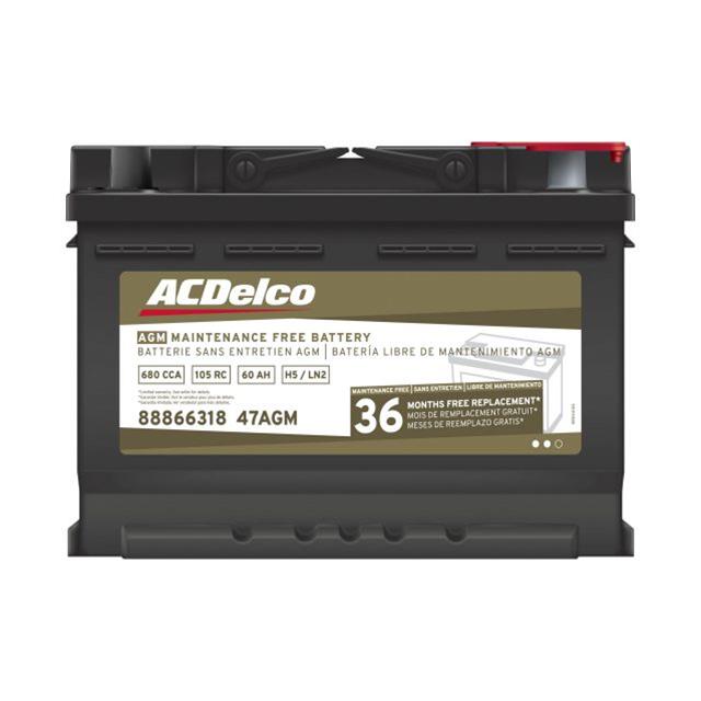 ACDelco 88866318 ACDelco Gold Automotive AGM Batteries | Summit Racing
