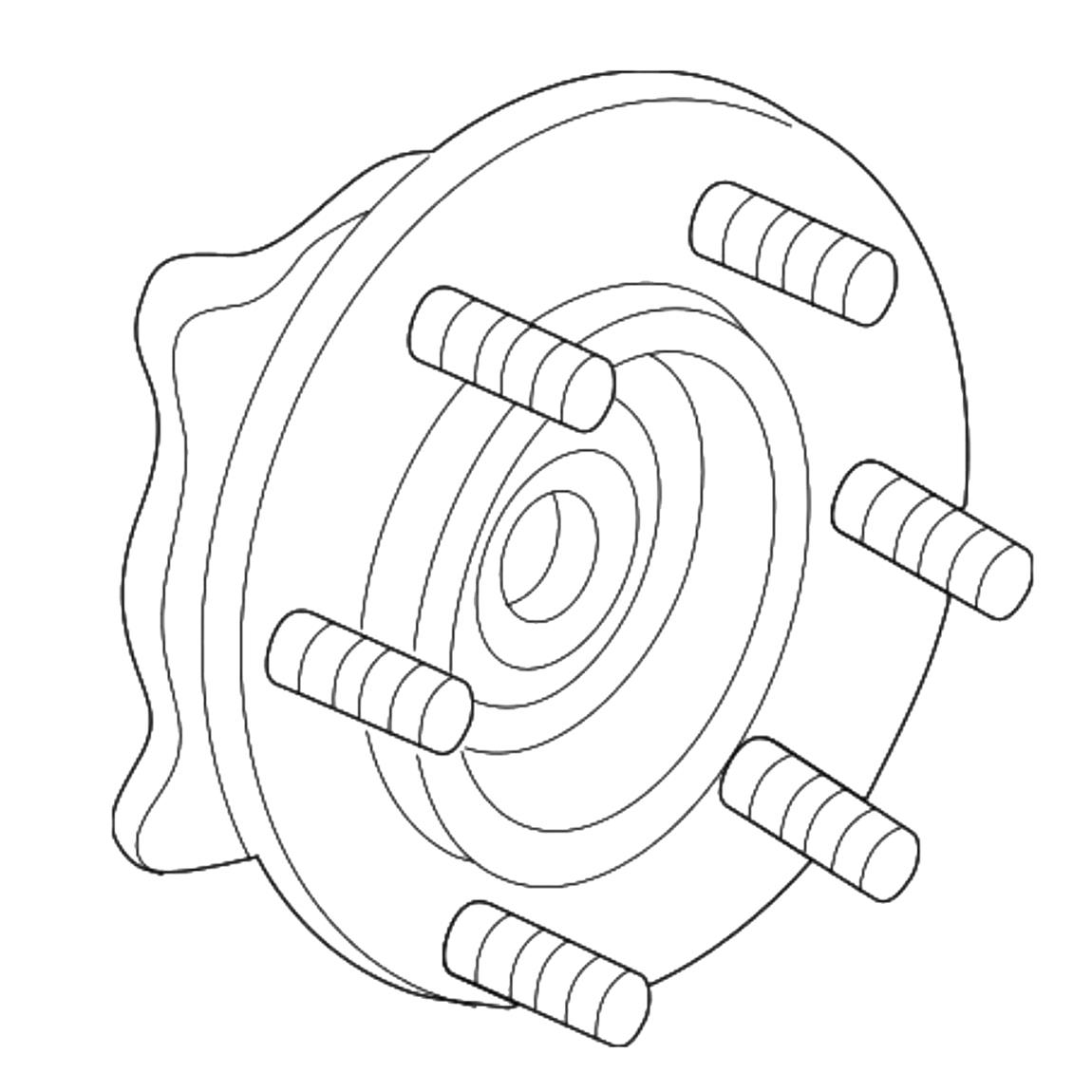 ACDelco 85137056 ACDelco GM Genuine Parts Wheel Bearing and Hub ...