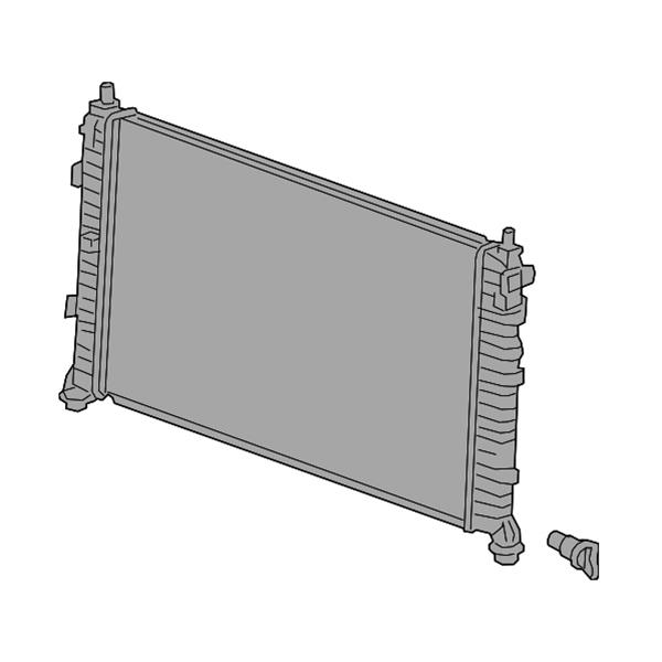 ACDelco 85575814 ACDelco GM Genuine Parts Radiators | Summit Racing