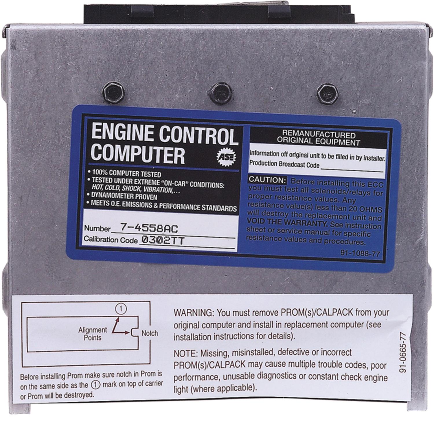 ACDelco 88999206 ACDelco GM Genuine Parts Remanufactured Engine Control ...