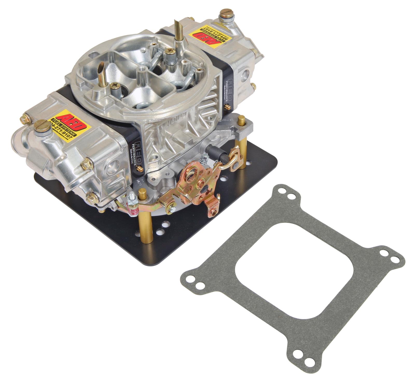 AED Performance AL650HO-BK AED Billet HO-Series Carburetors | Summit Racing