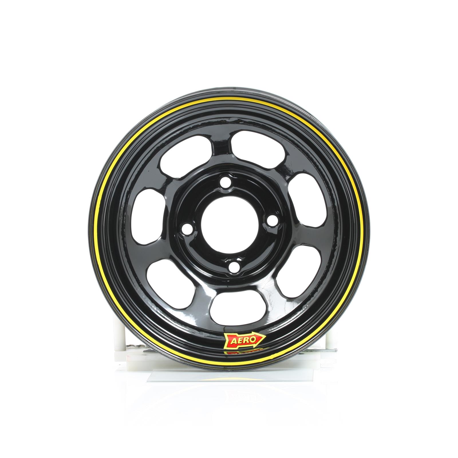 Aero Race Wheels 30-174535 Aero 30 Series Black Powdercoat Roll-Formed ...