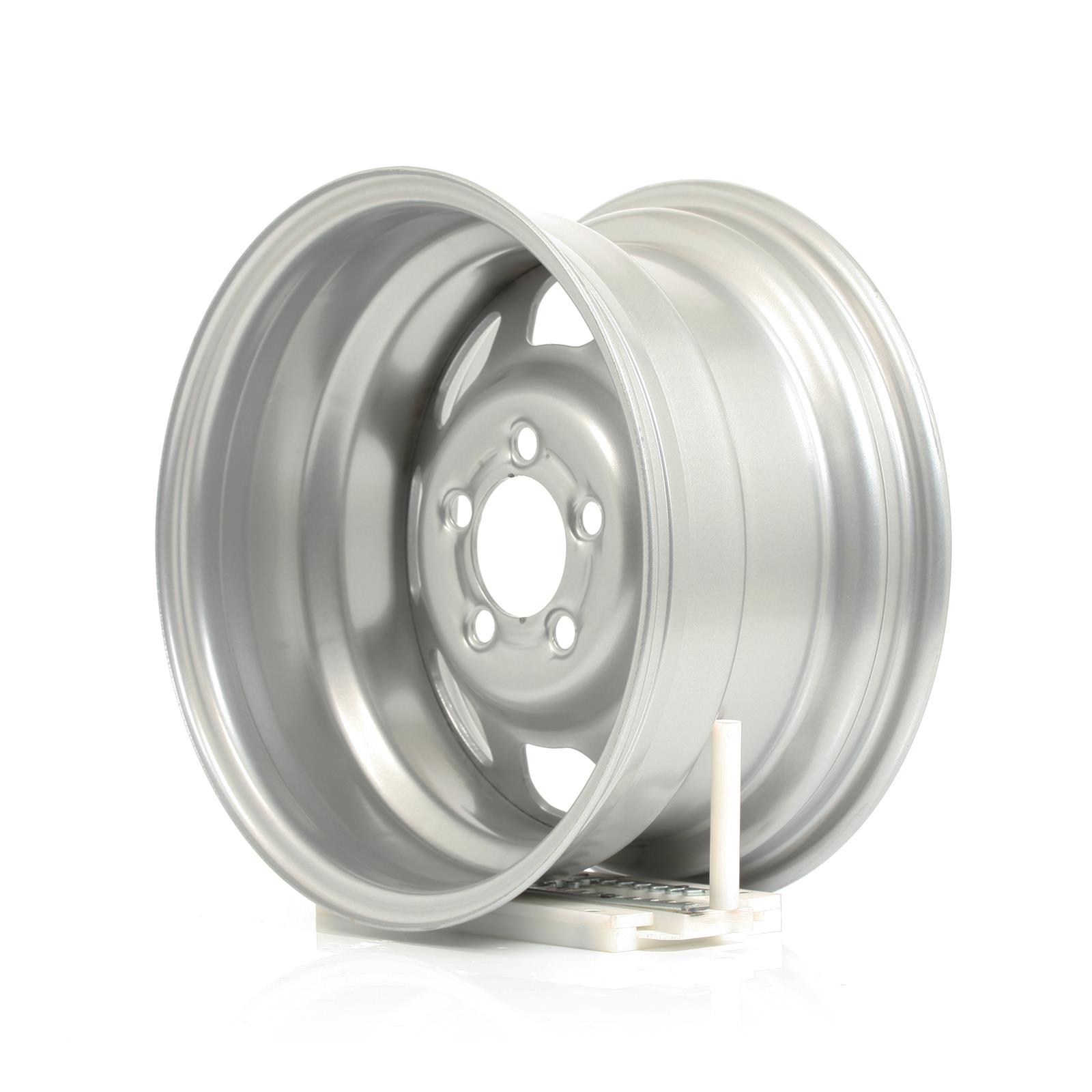 Aero Race Wheels 50-084537 Aero 50 Series Silver Powdercoat Roll-Formed ...