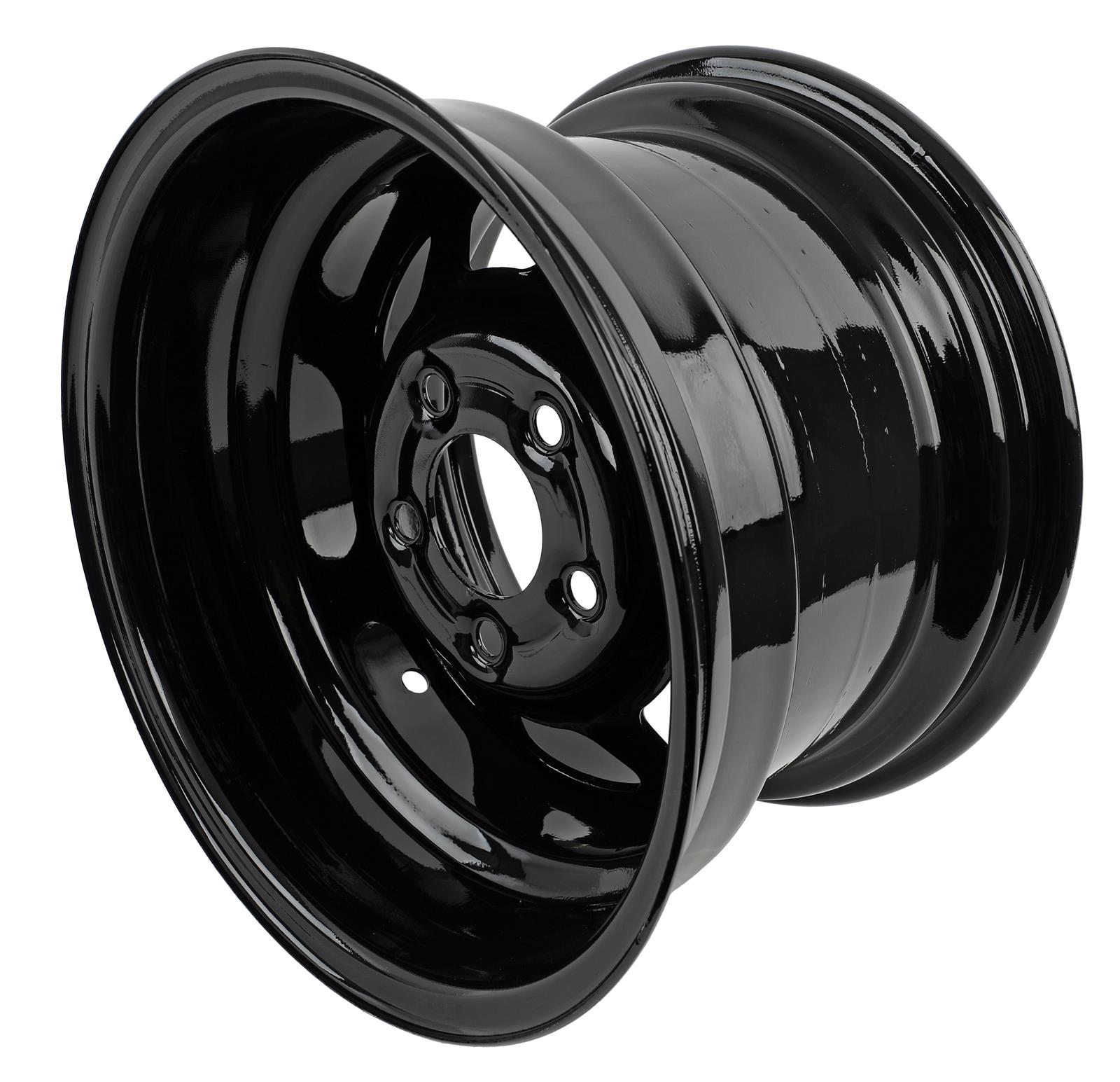 Aero Race Wheels 50-105040 Aero 50 Series Black Powdercoat Roll-Formed ...