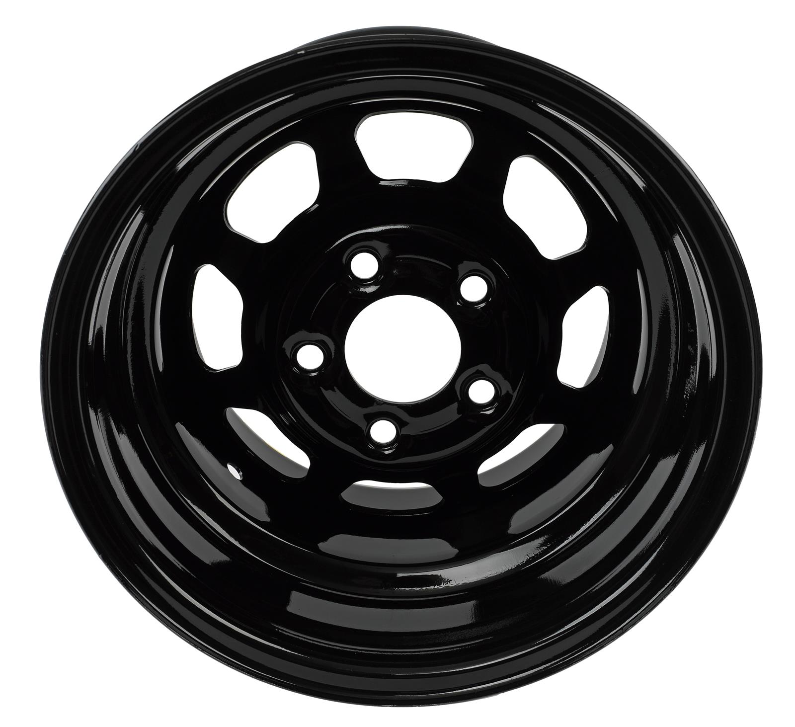 Aero Race Wheels 50-105040 Aero 50 Series Black Powdercoat Roll-Formed ...