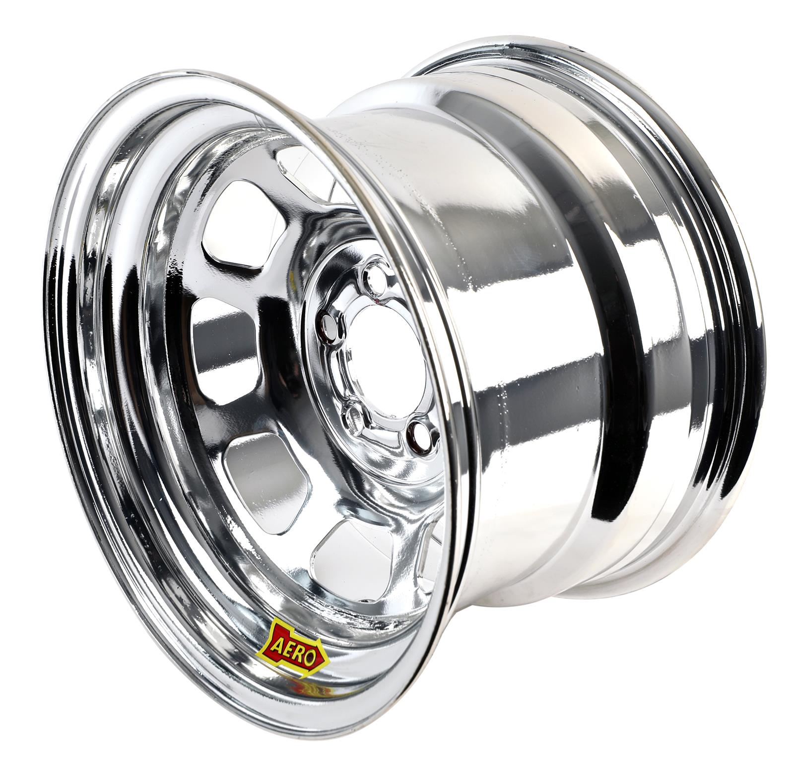 Aero Race Wheels 50-204550 Aero 50 Series AEROBrite Chrome Roll-Formed ...
