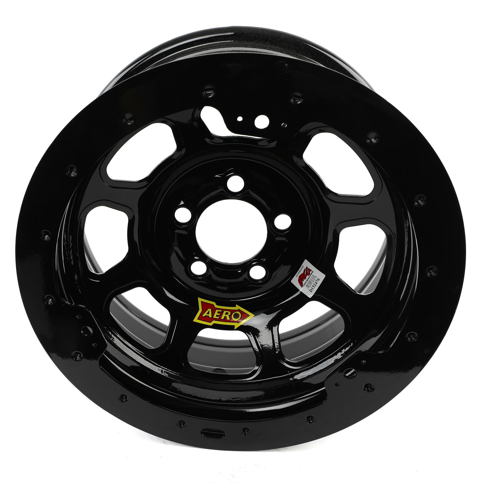 Aero Race Wheels 53-184530 Aero 53 Series Black Powdercoat Roll-Formed ...