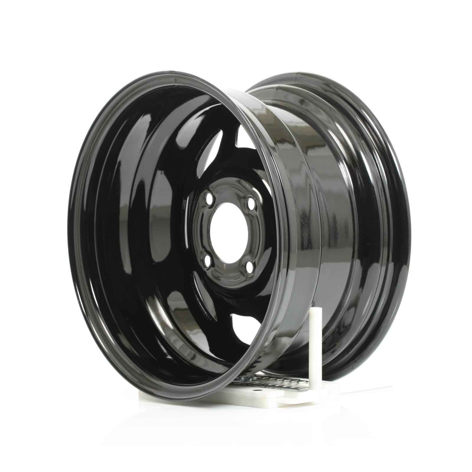 Aero Race Wheels 55-184540 Aero 55 Series Black Powdercoat Roll-Formed ...