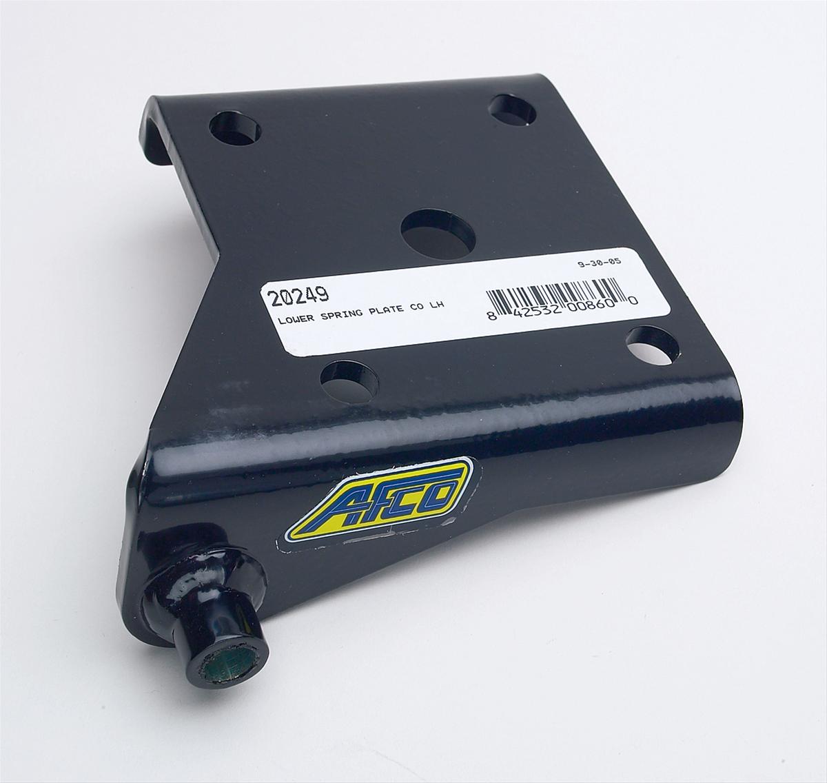 AFCO Racing Lower Leaf Spring Plates 20249 - Free Shipping on Orders ...