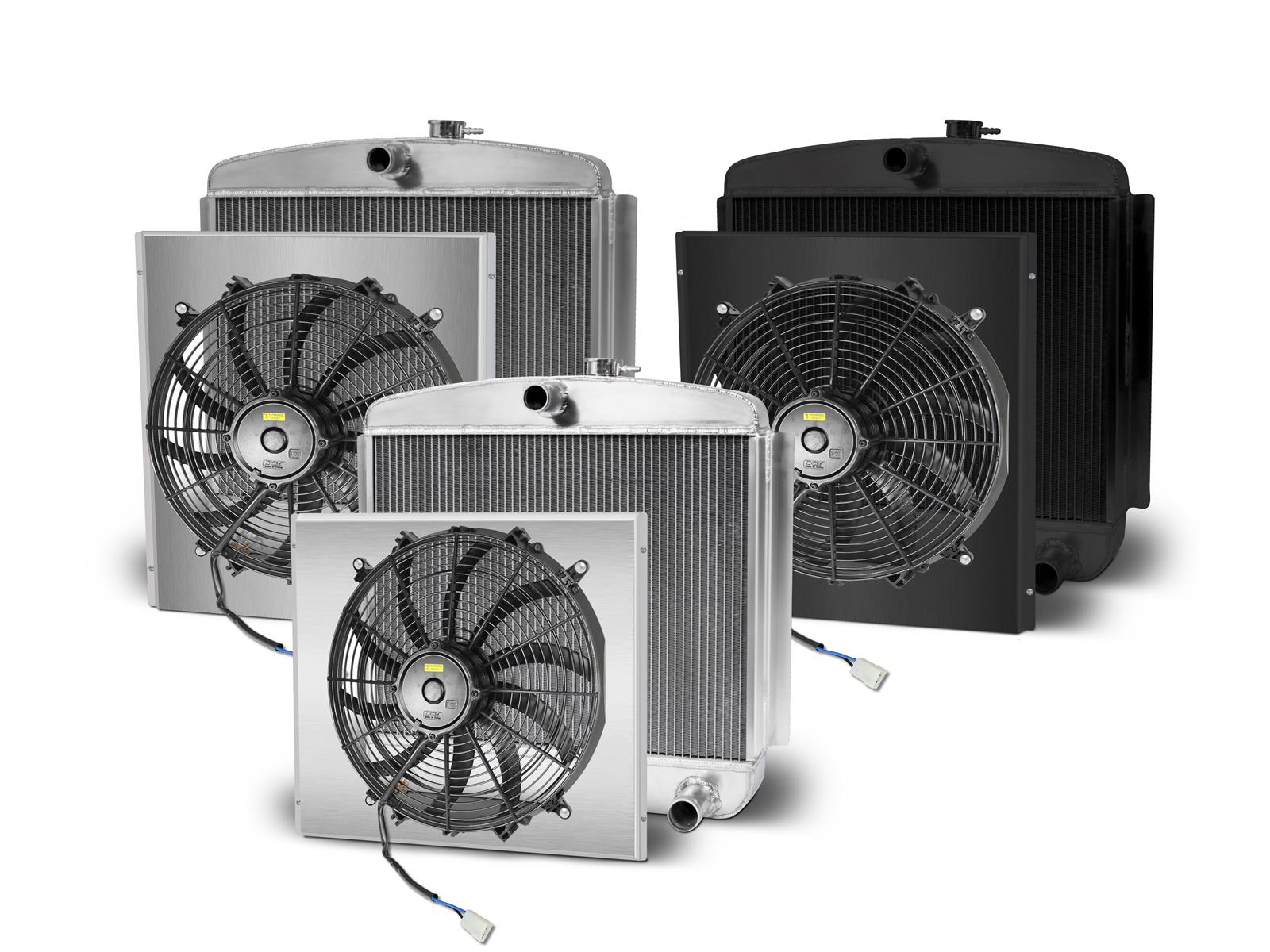 AFCO Racing 80139-S-DB-N AFCO Racing Street Rod Radiators | Summit Racing