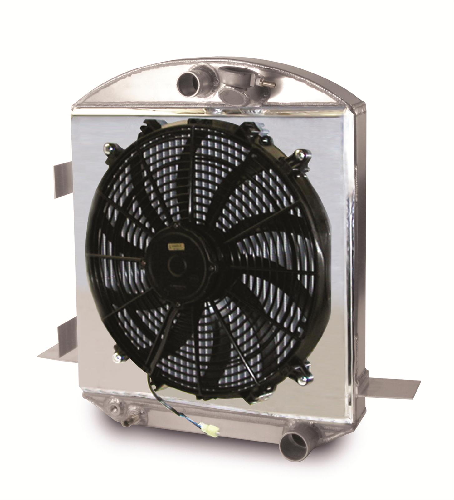 STREET-ROD AFCO Racing 80167-P-SP-N AFCO Racing Street Rod Radiators ...