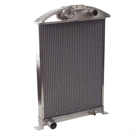 AFCO Racing 81146-P-SS-Y AFCO Racing Street Rod Radiators | Summit Racing