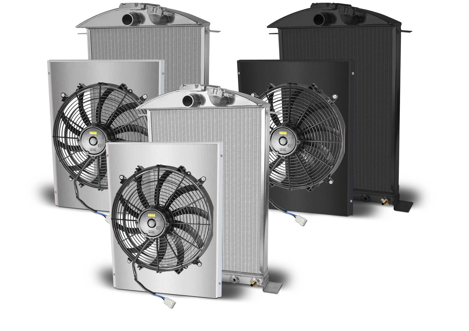 AFCO Racing 81149-P-SB-N AFCO Racing Street Rod Radiators | Summit Racing