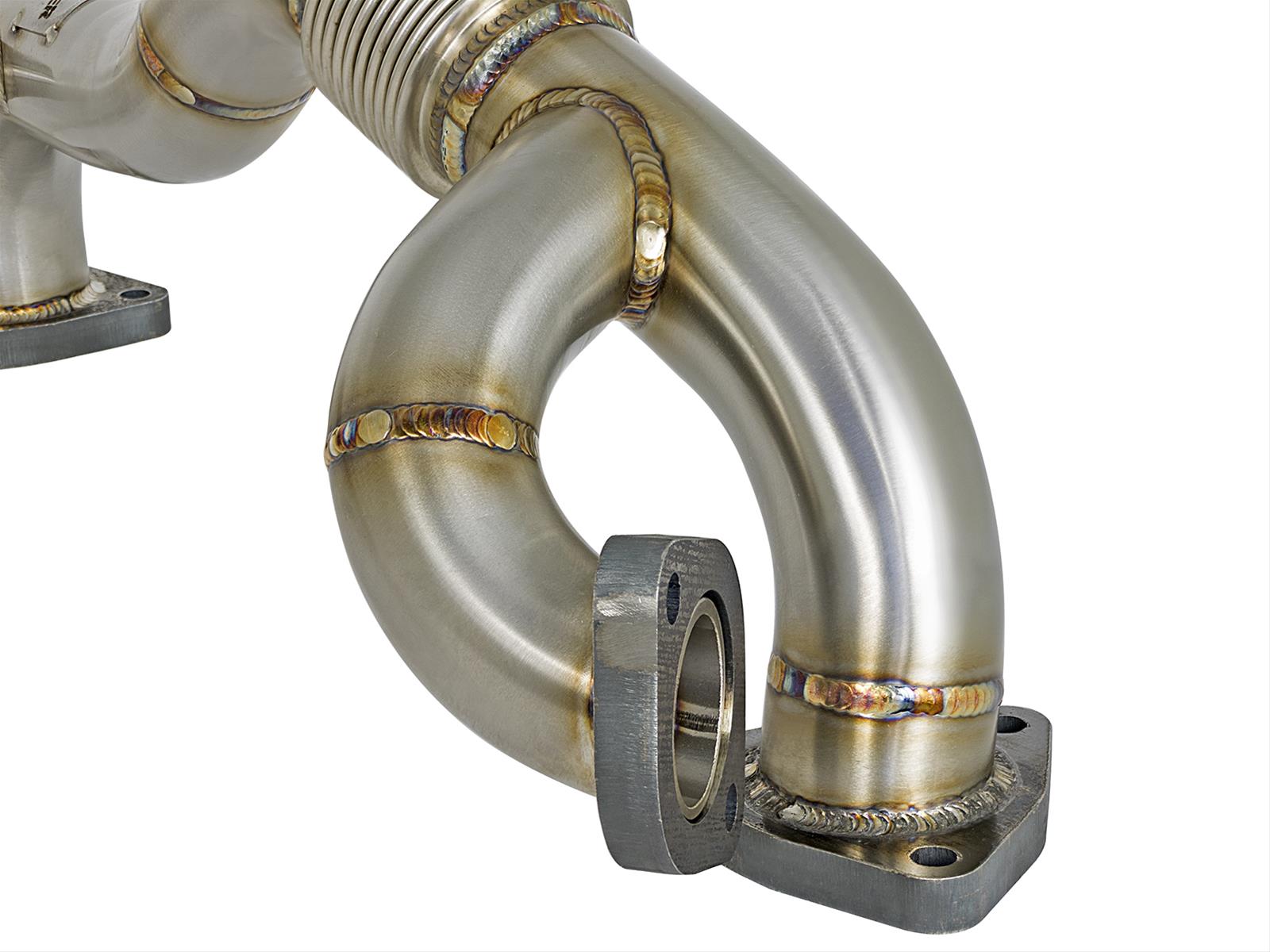 AFE Power 48-33016 aFe Twisted Steel Turbo Up Pipes | Summit Racing