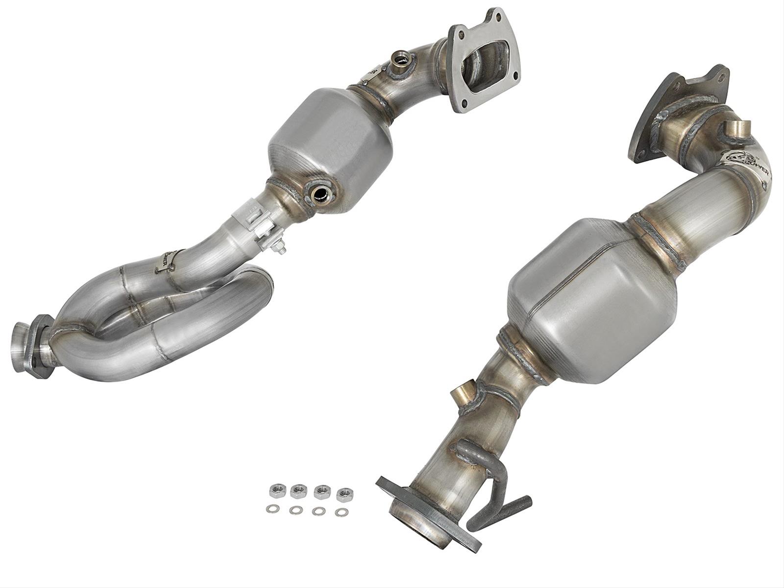 AFE Power 48-48022-HC AFe Twisted Steel Down-Pipe Loop Relocation Pipes ...