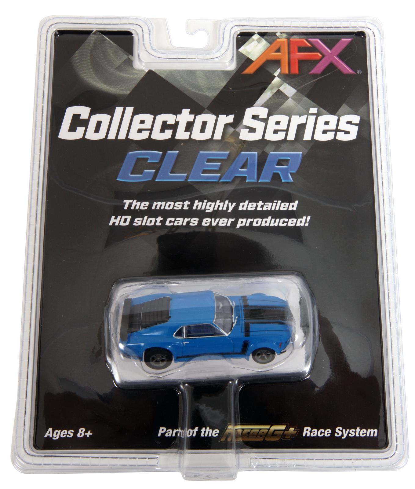 AFX Racing 22026 AFX Racing Ford Mustang Boss 302 Blue Mega G+ HO Slot ...