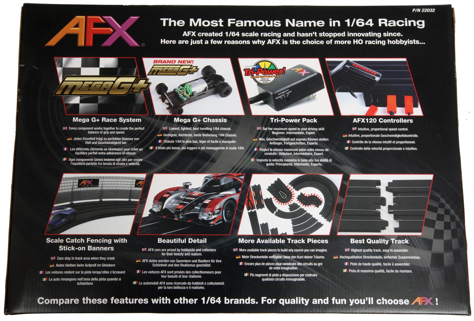 AFX Racing 22032 AFX Racing Super Car Slot Car Set | Summit Racing