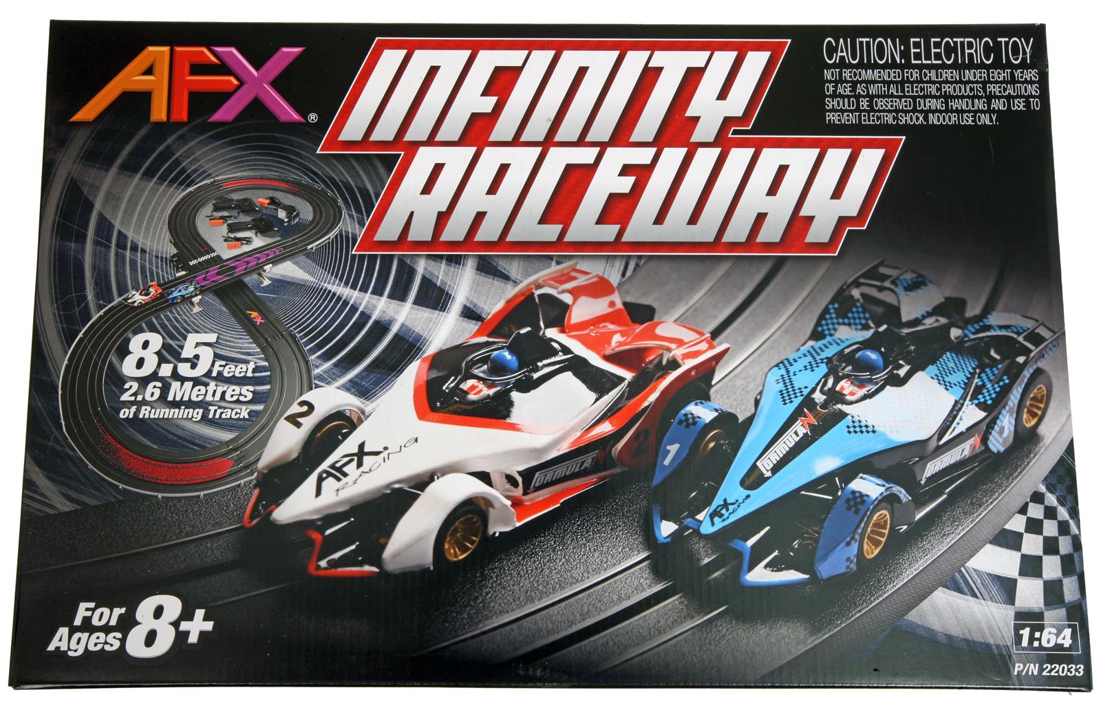 AFX Racing 22033 AFX Racing Infinity Raceway Slot Car Set | Summit Racing