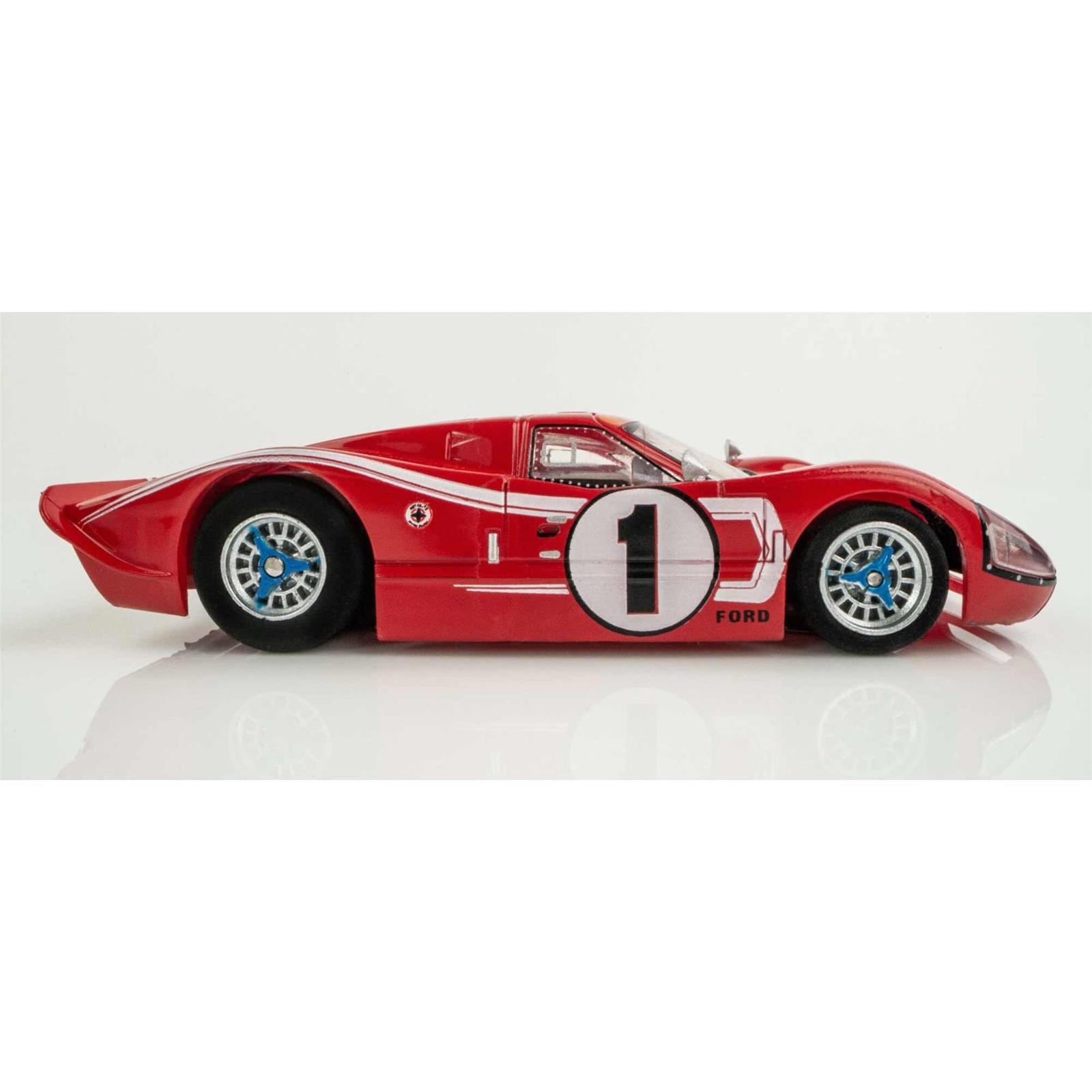 AFX Racing 22042 AFX Racing 1966 Ford GT40 MKIV #1 Red Mega G+ Slot ...