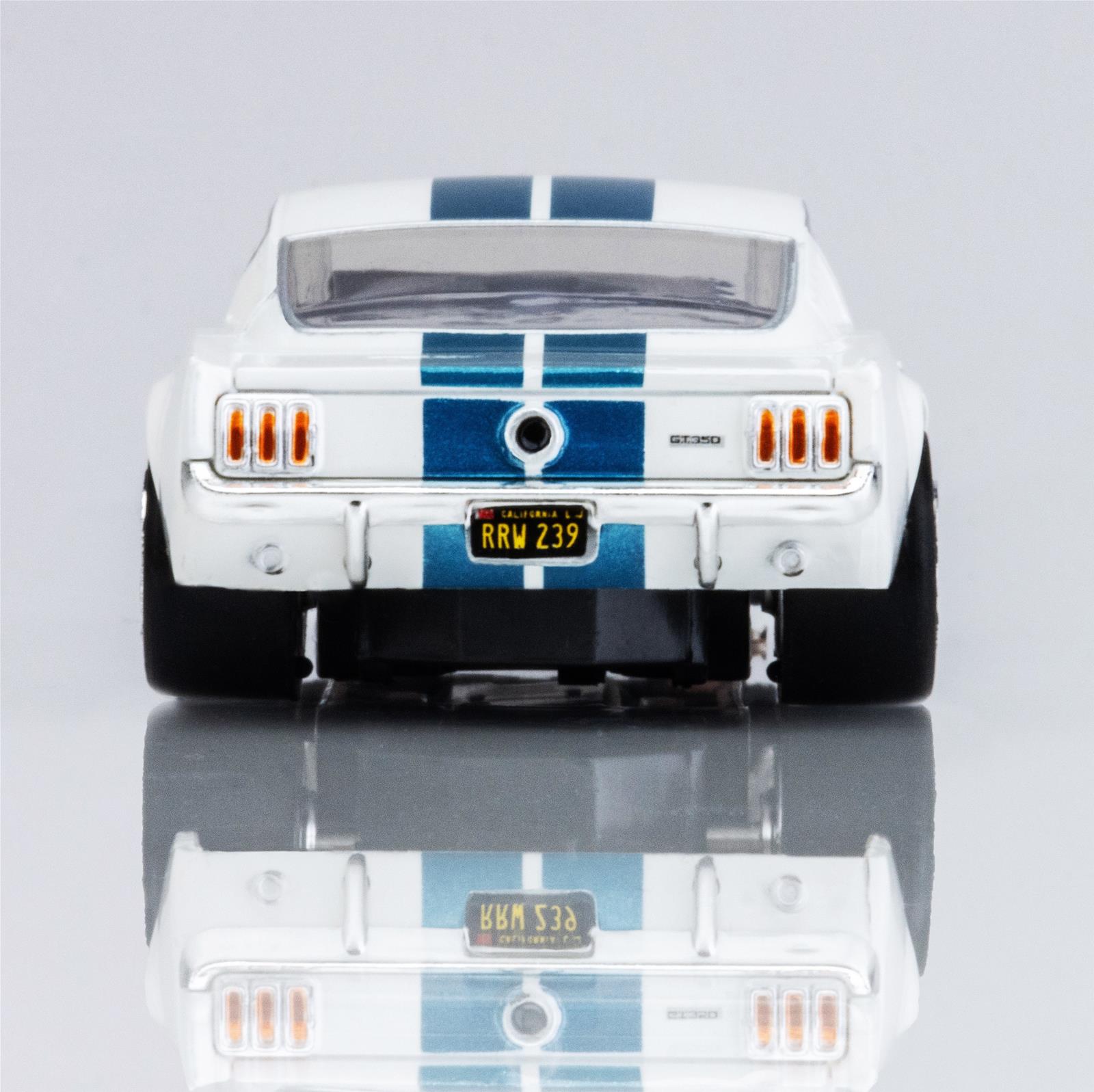 AFX Racing 22068 AFX Racing 1965 Ford Mustang Shelby GT350 White/Blue ...