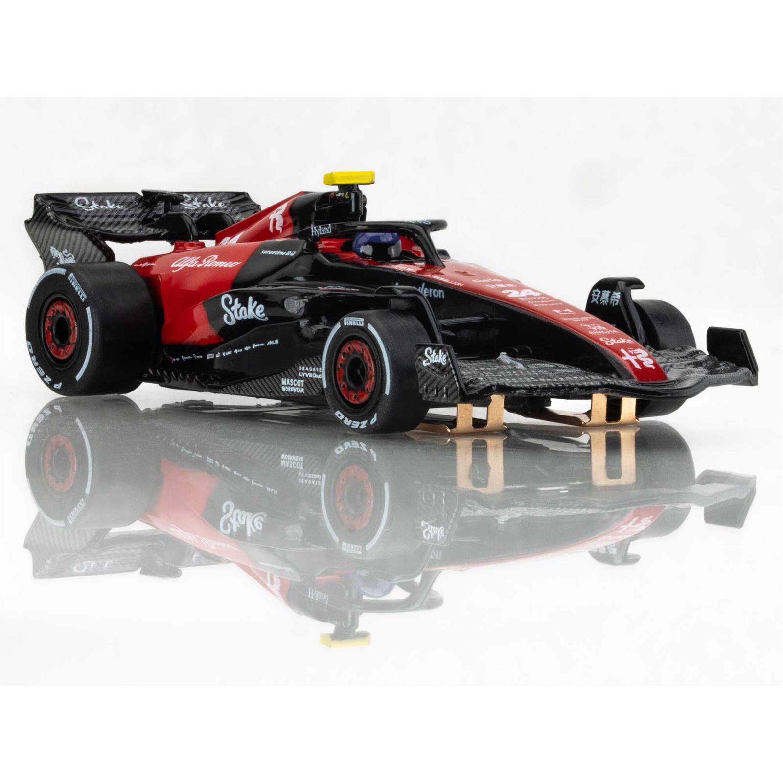 AFX Racing 22084 AFX Racing Alfa Romeo F1 FY-24 Black/Red Mega G+ HO ...